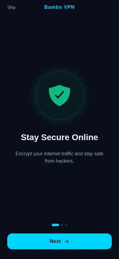 Bambo VPN Multilingual UX