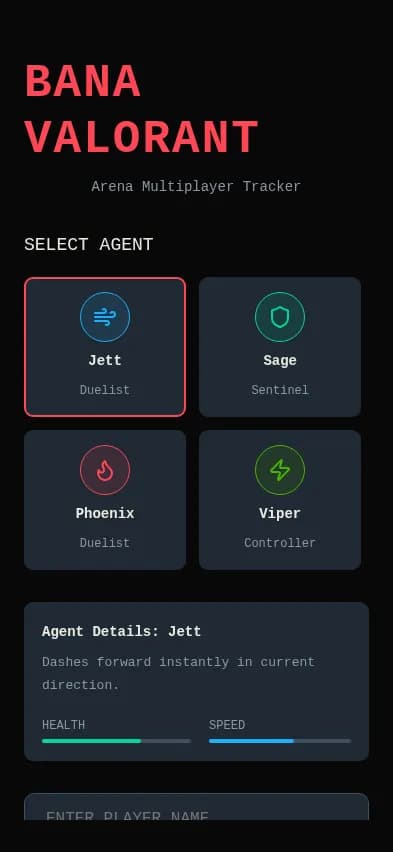 Bana Valorant Tracker