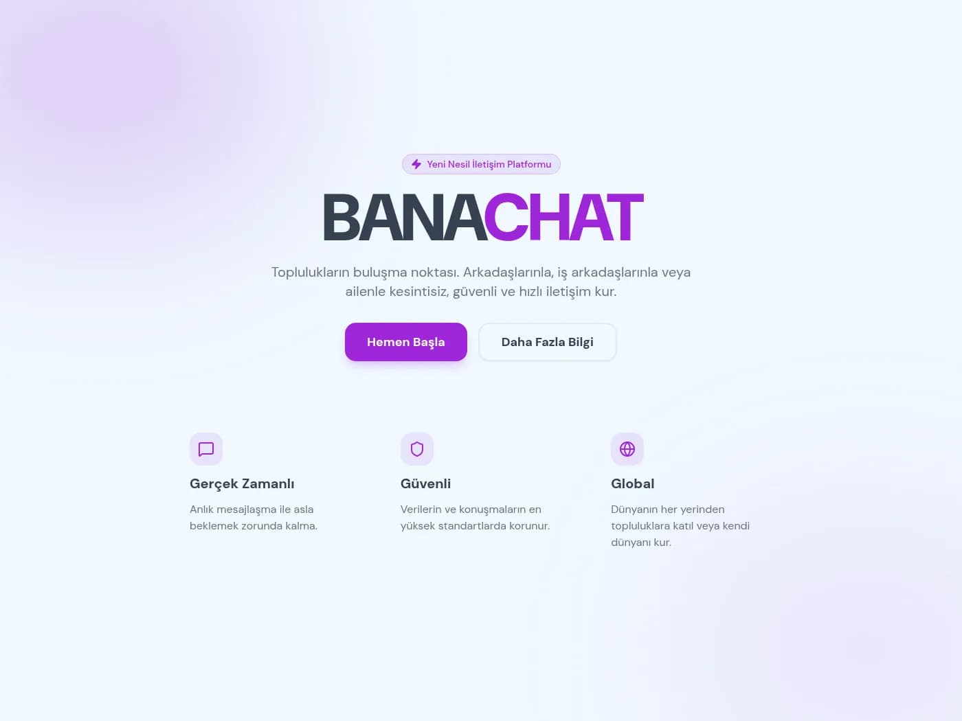 BanaChat Platform
