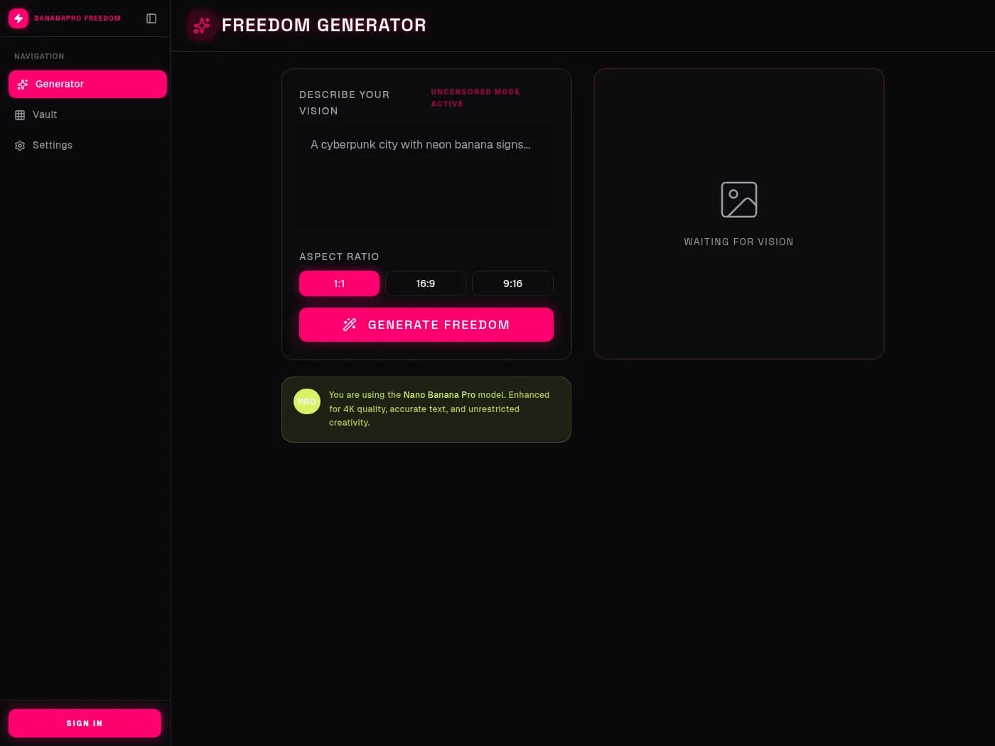 BananaPro Freedom