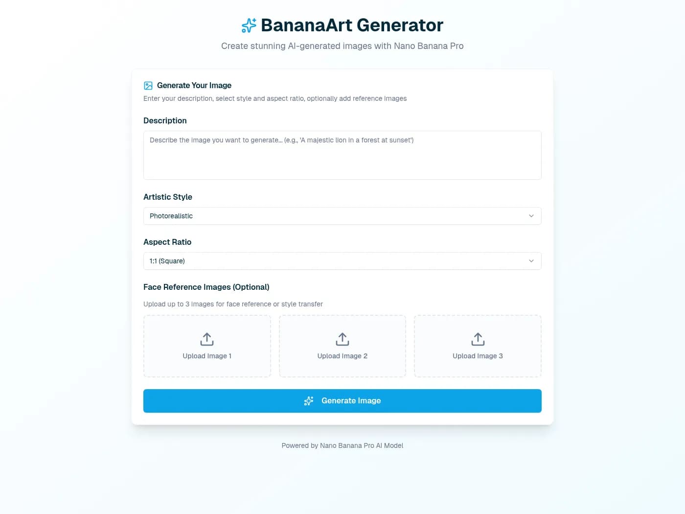 BananaArt Generator
