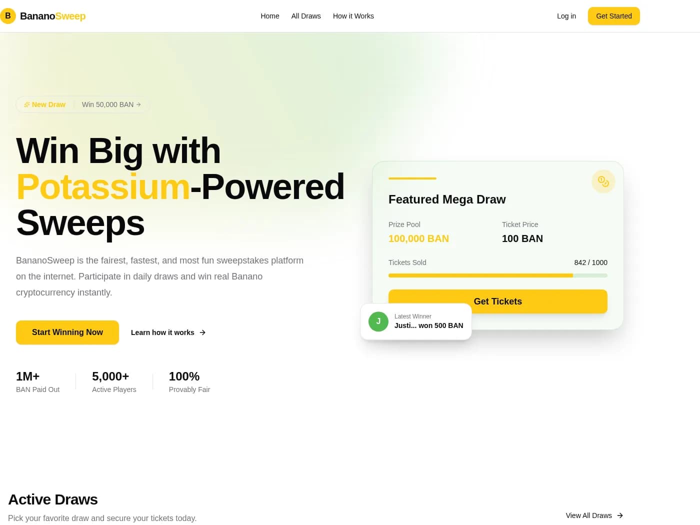 BananoSweep Site