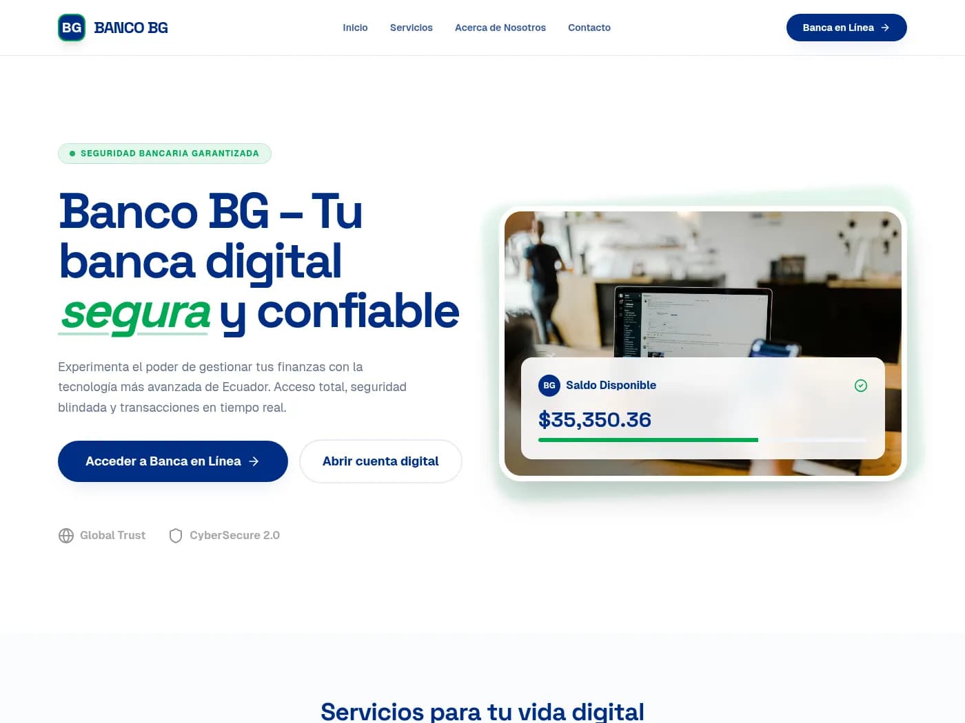 Banco BG Web App