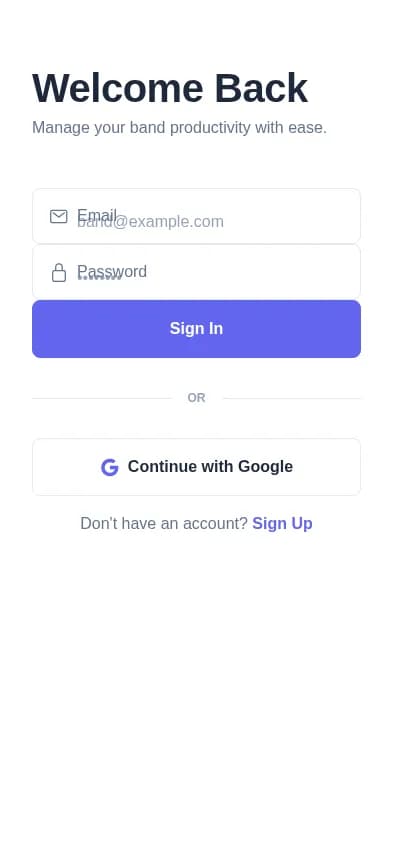 BandFlow Manager