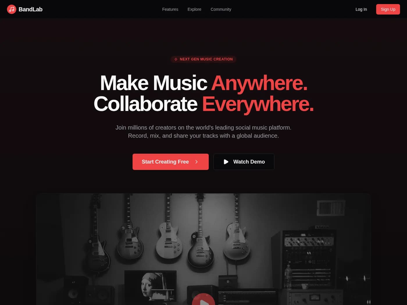BandLab Clone