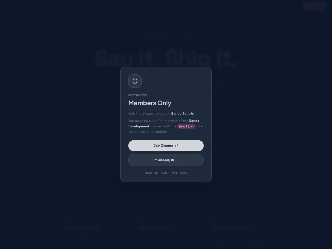 Bando FiveM AI Script Gen