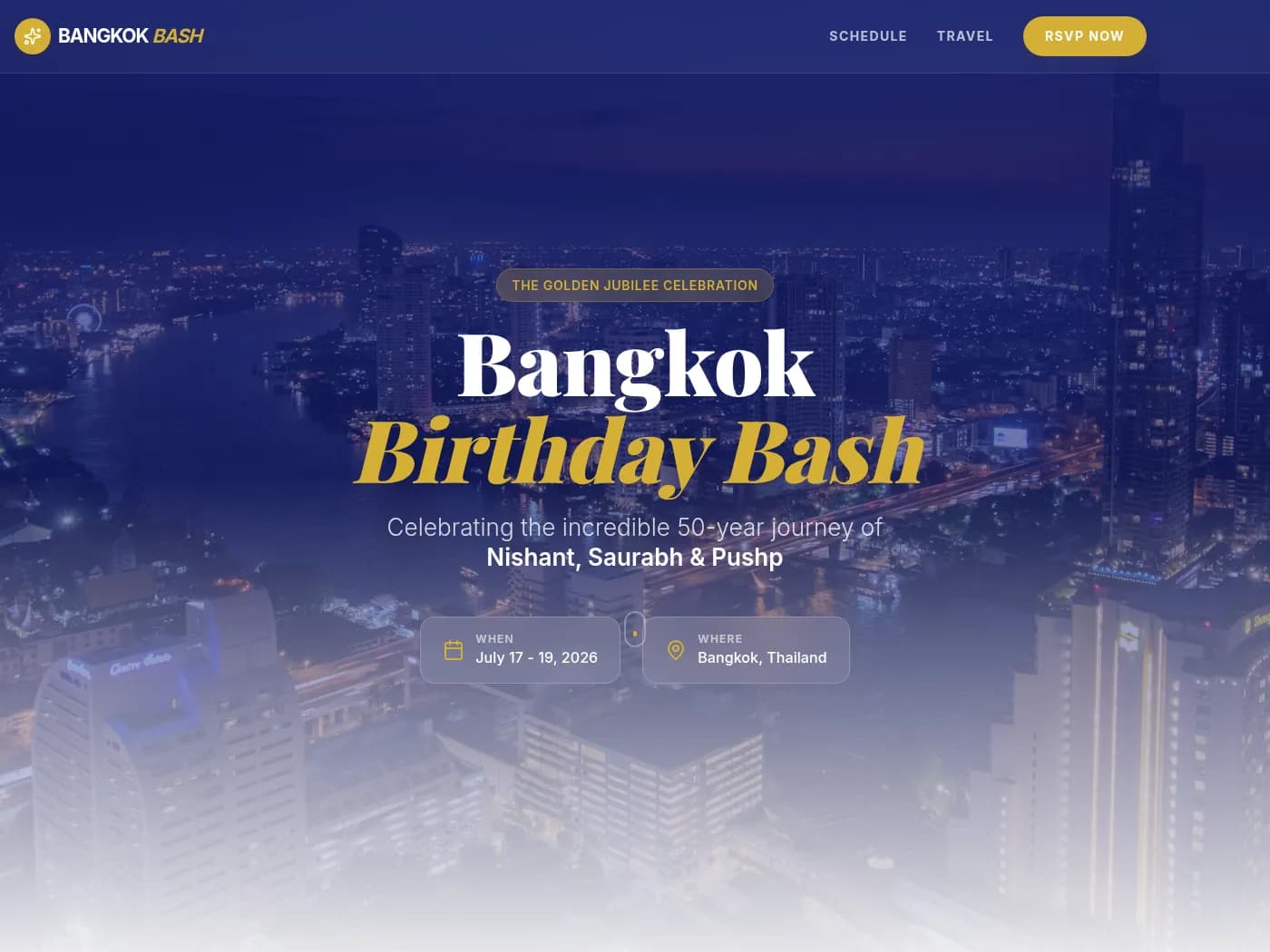 Bangkok Birthday Bash