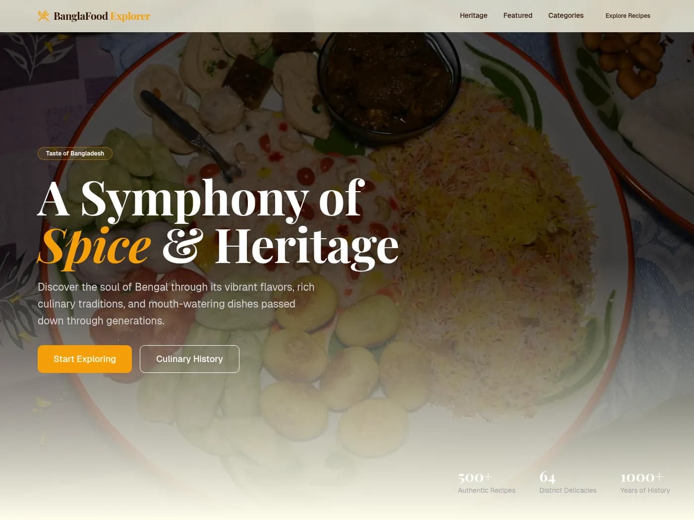 Bangladeshi Food Explorer