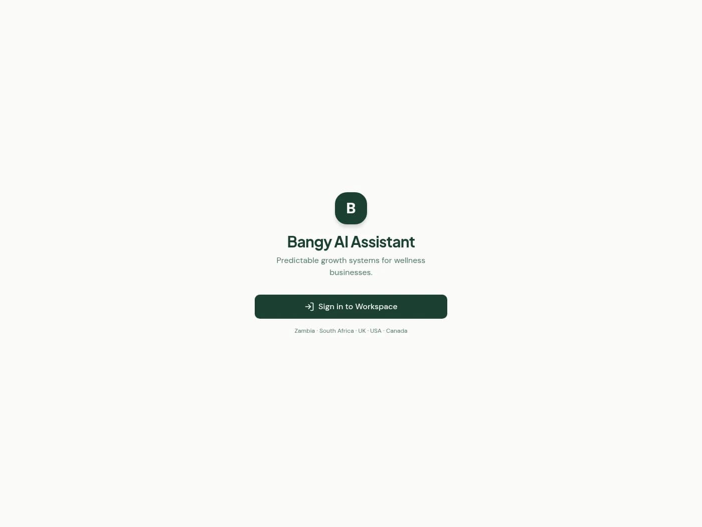 Bangy AI Revenue Assistant