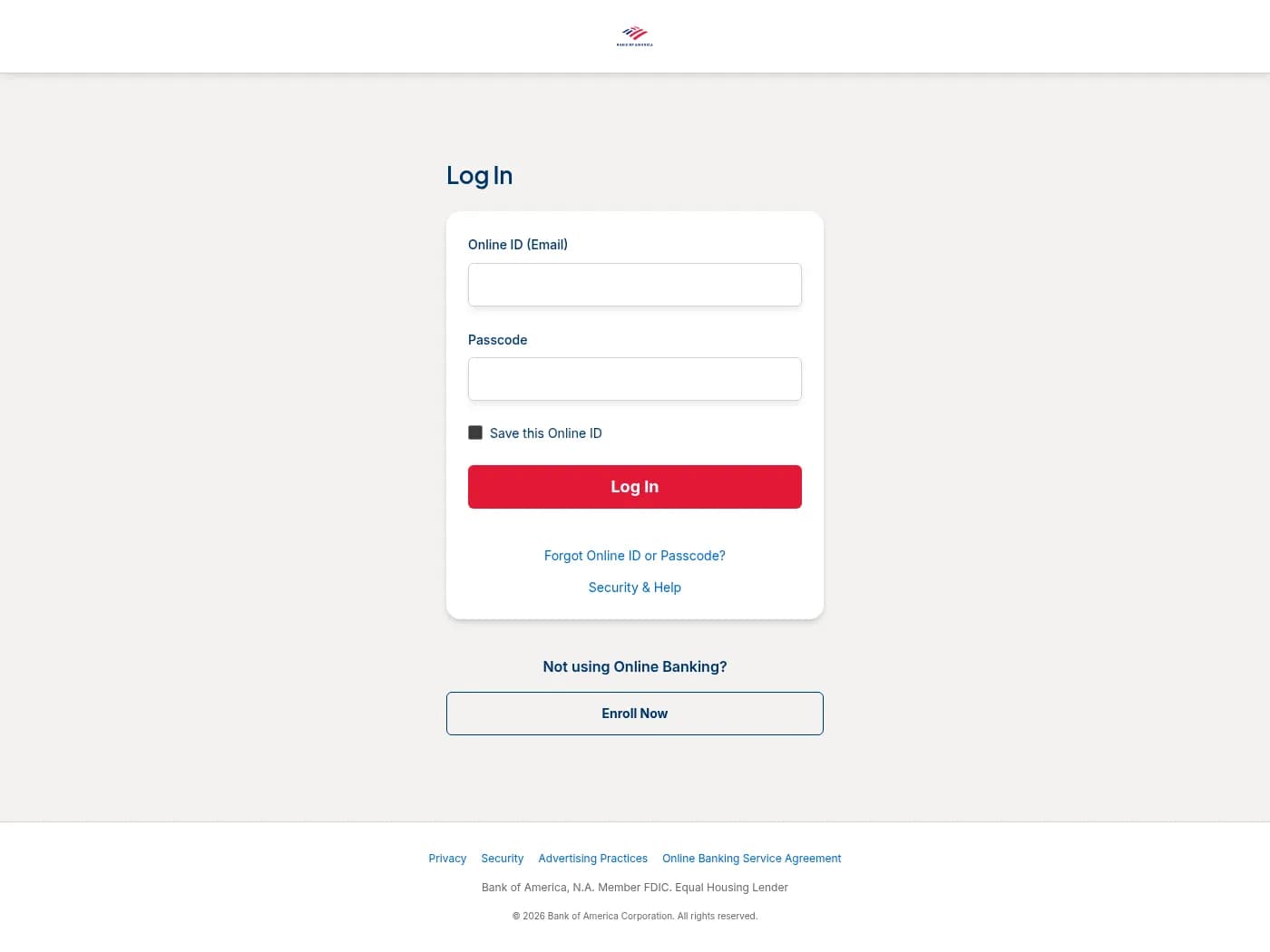 Bank Login Simulator