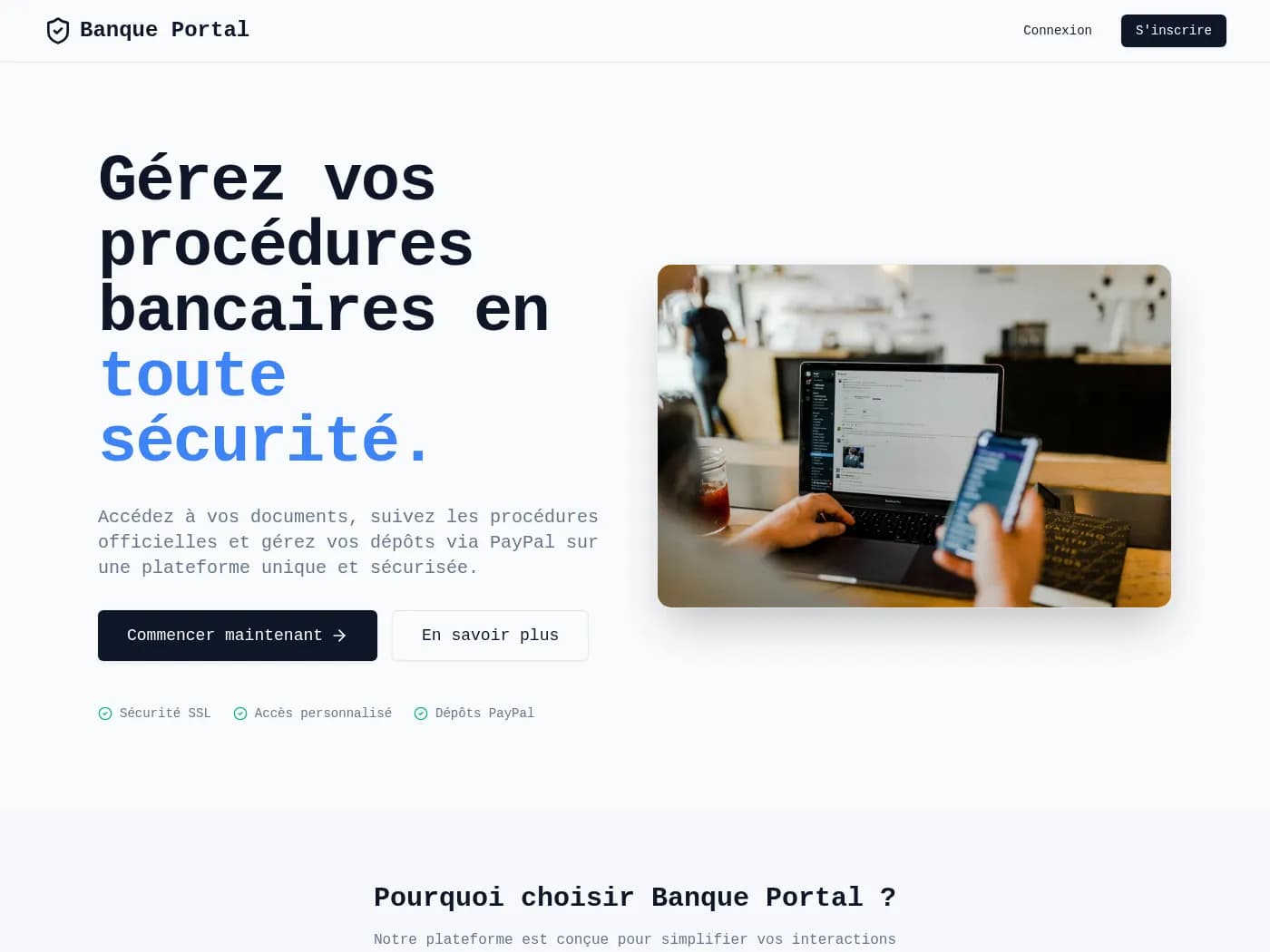 Bank Procedures Portal