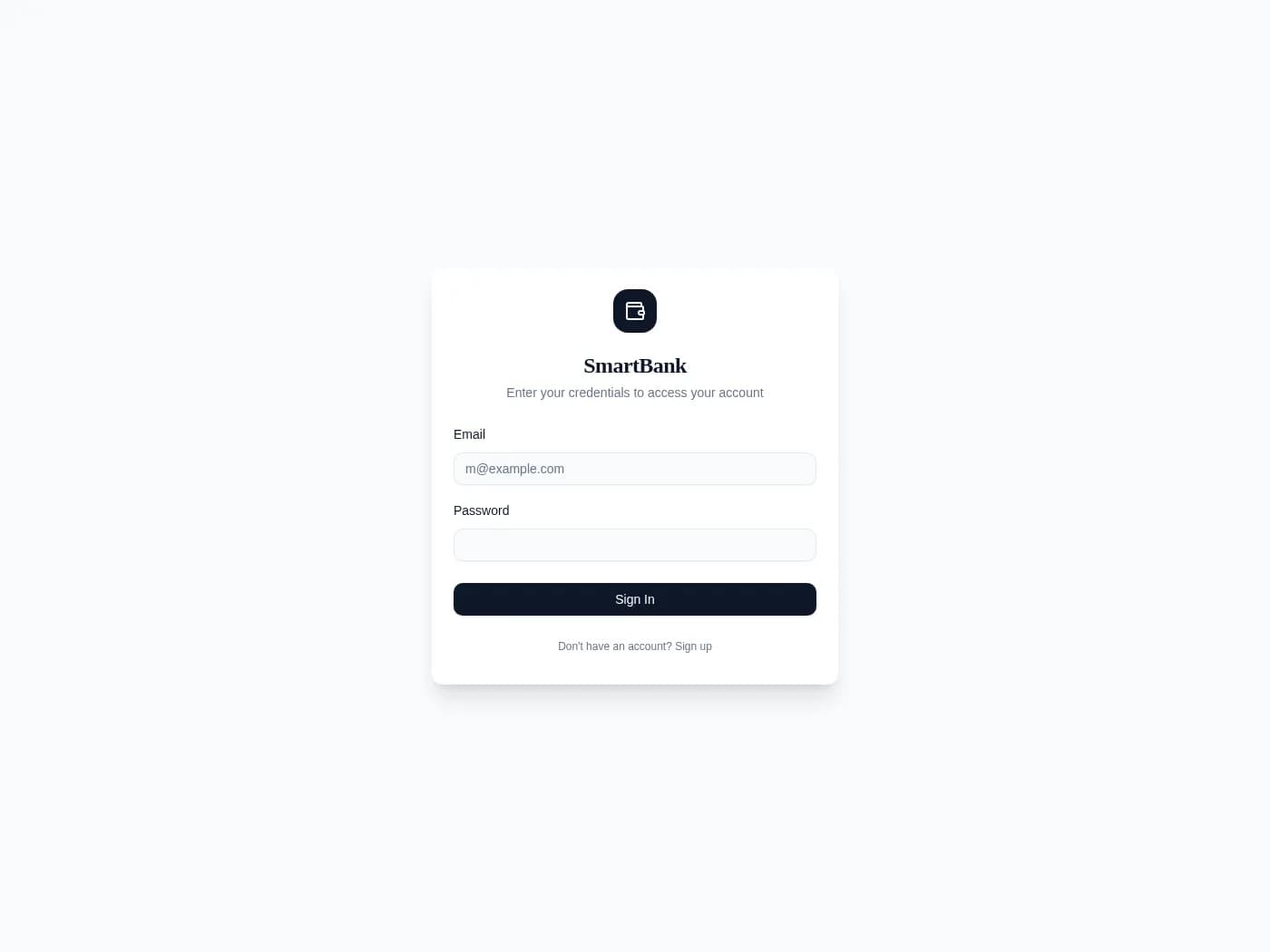 SmartBank App