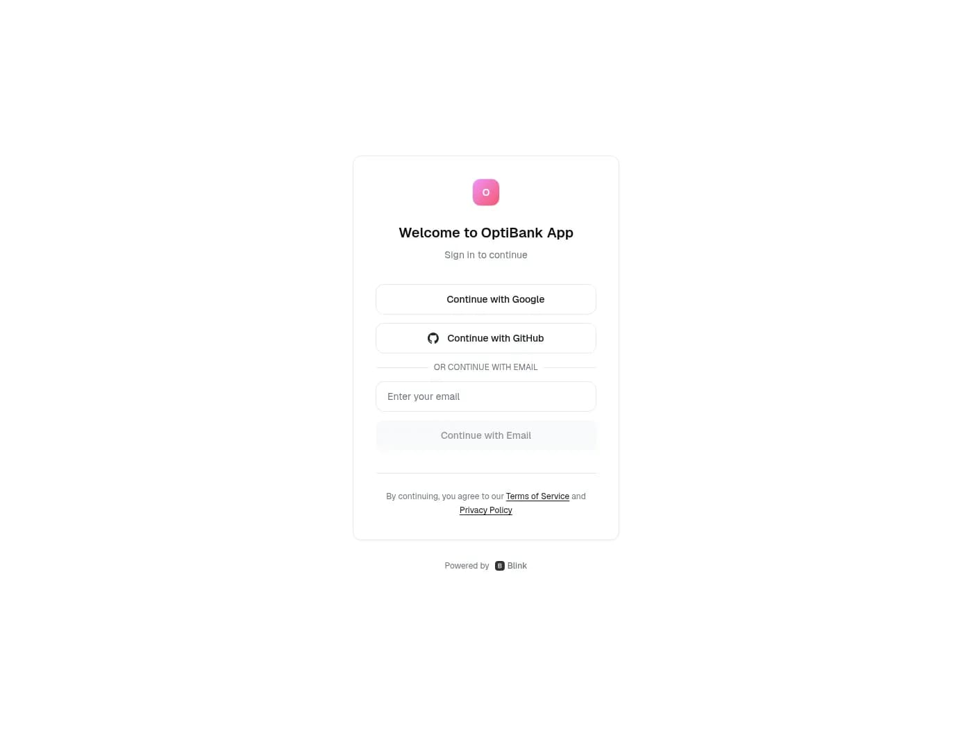 OptiBank App