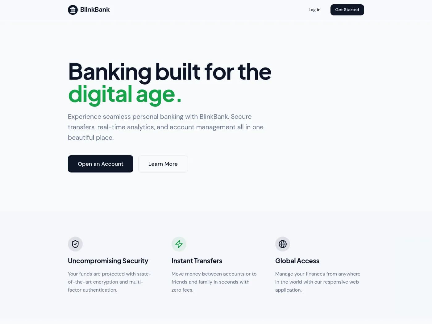 Banking Web Portal