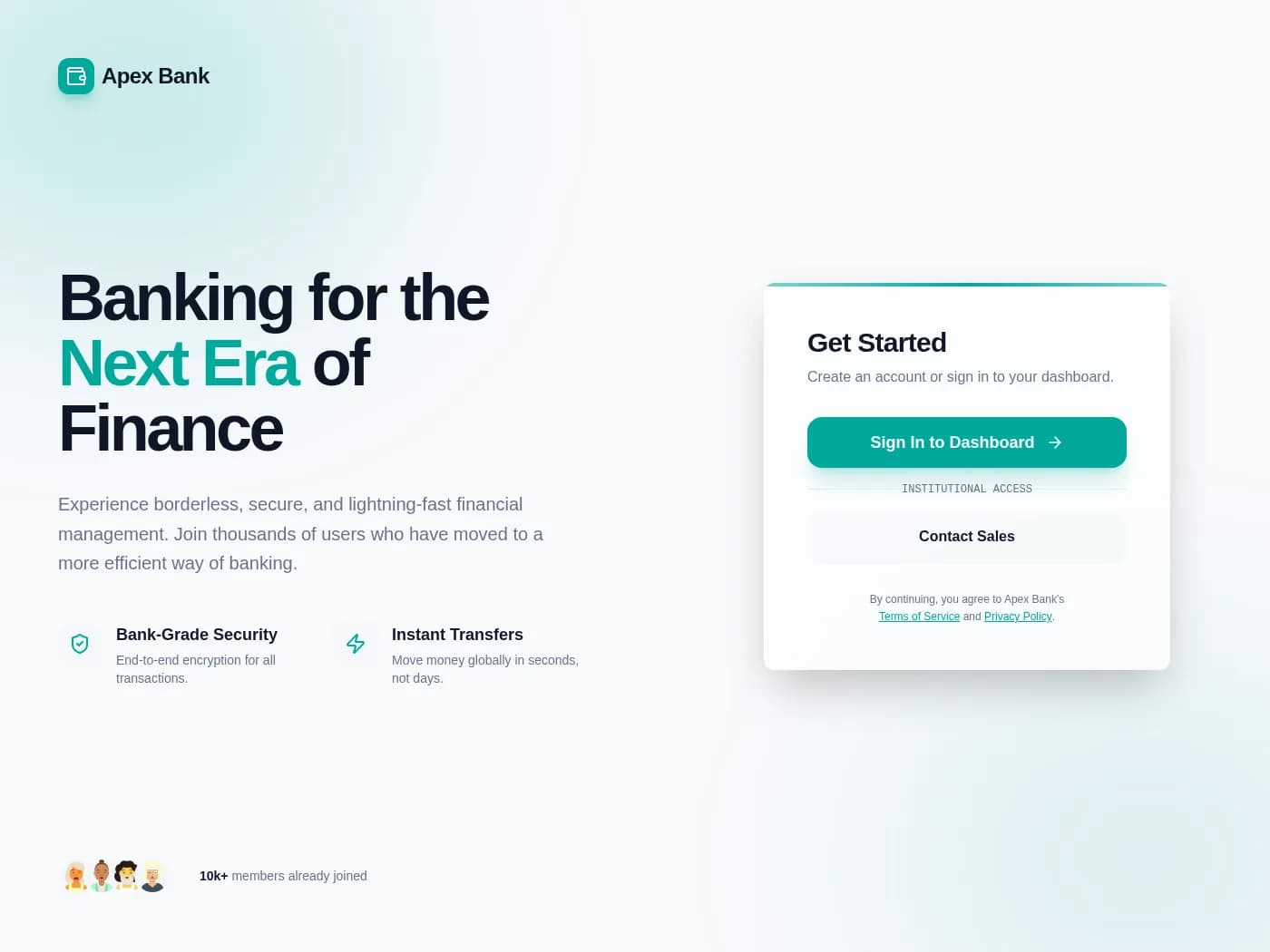 Banking Web App