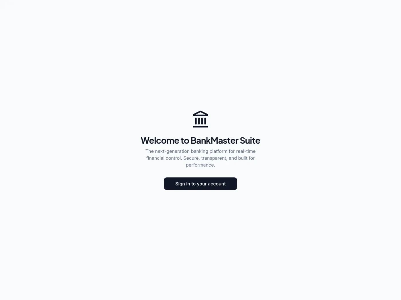 BankMaster Suite