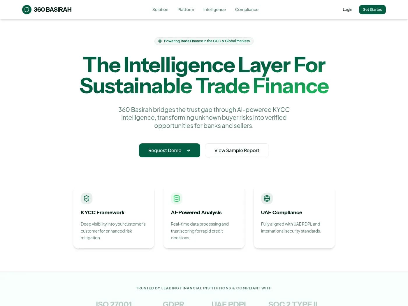 BankPro Landing Page