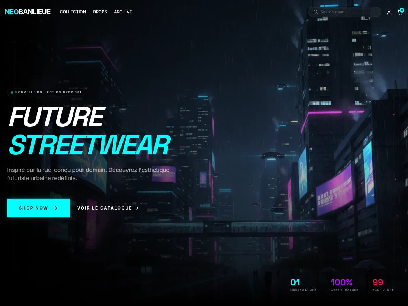 Banlieue Futuriste Shop