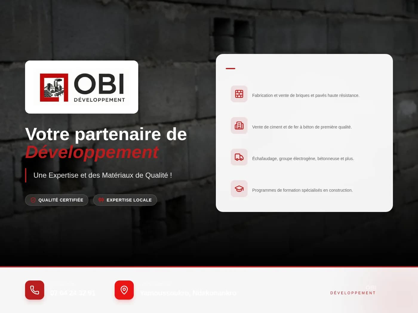 Bricomaster Banner Builder