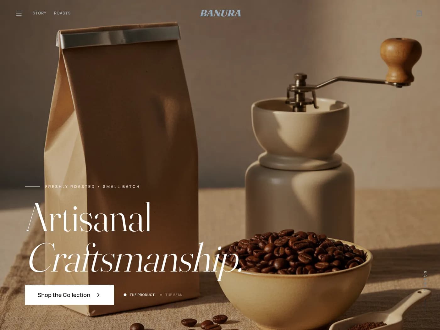 Banura Coffee Editorial Site