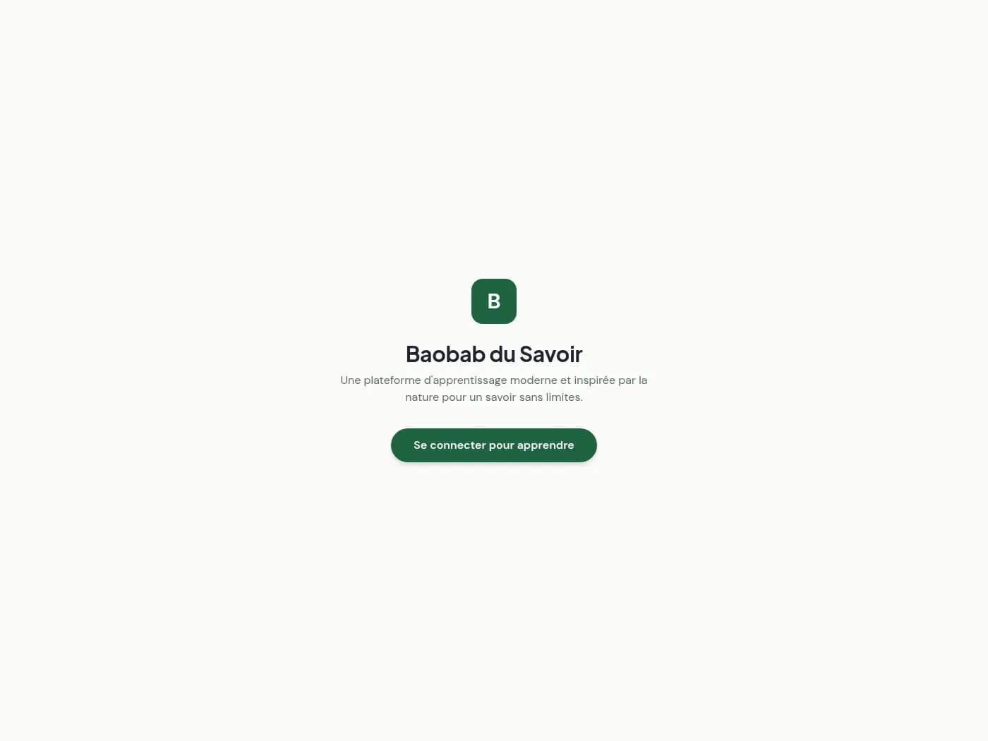 Baobab LMS Platform