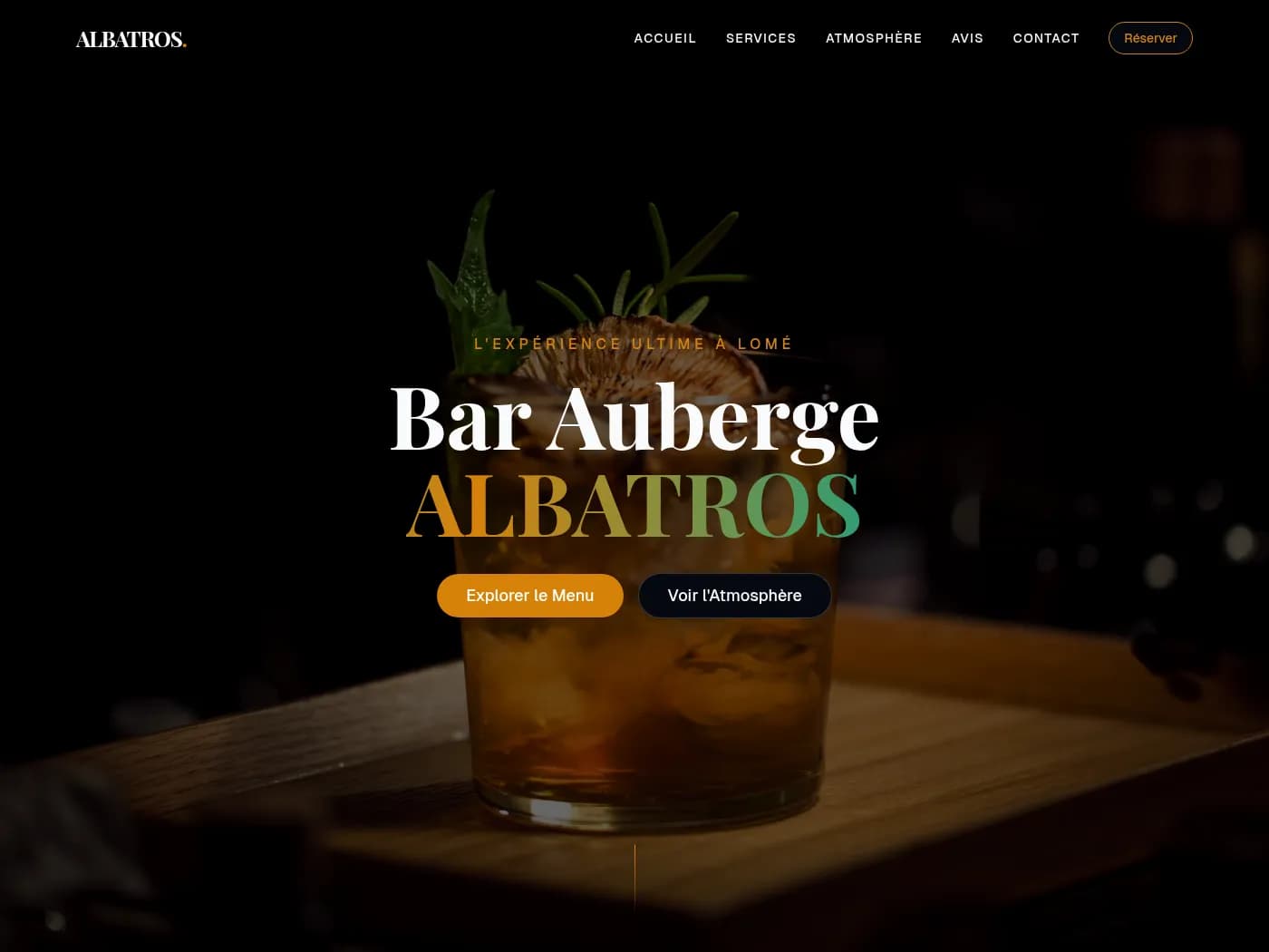 Bar Animation Experience