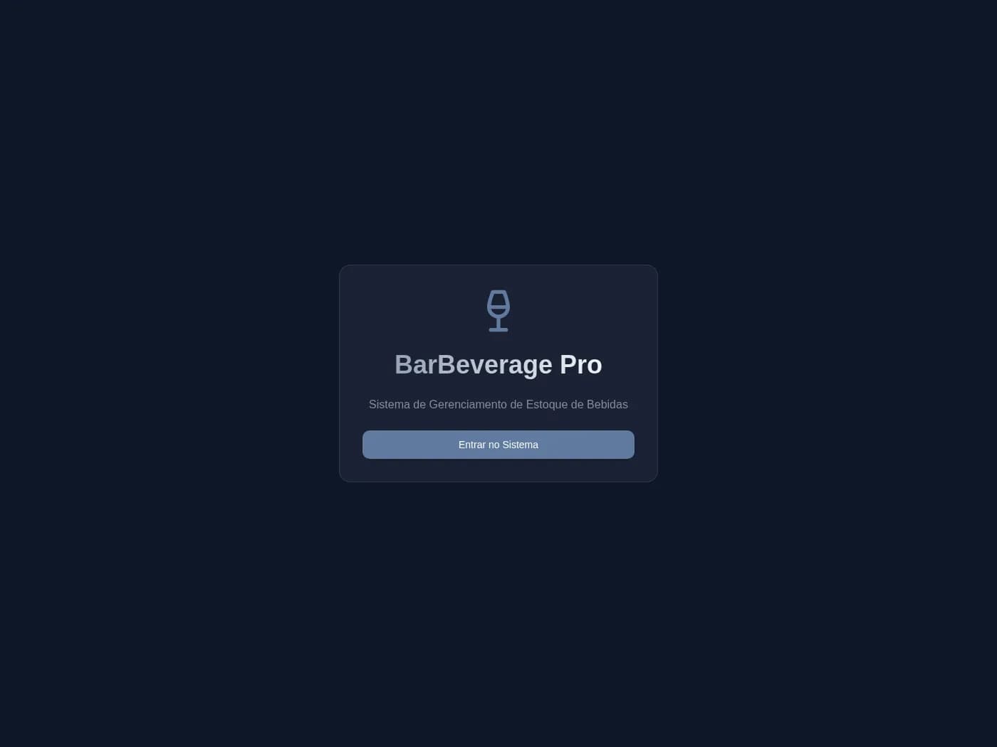 BarBeverage Stock Pro