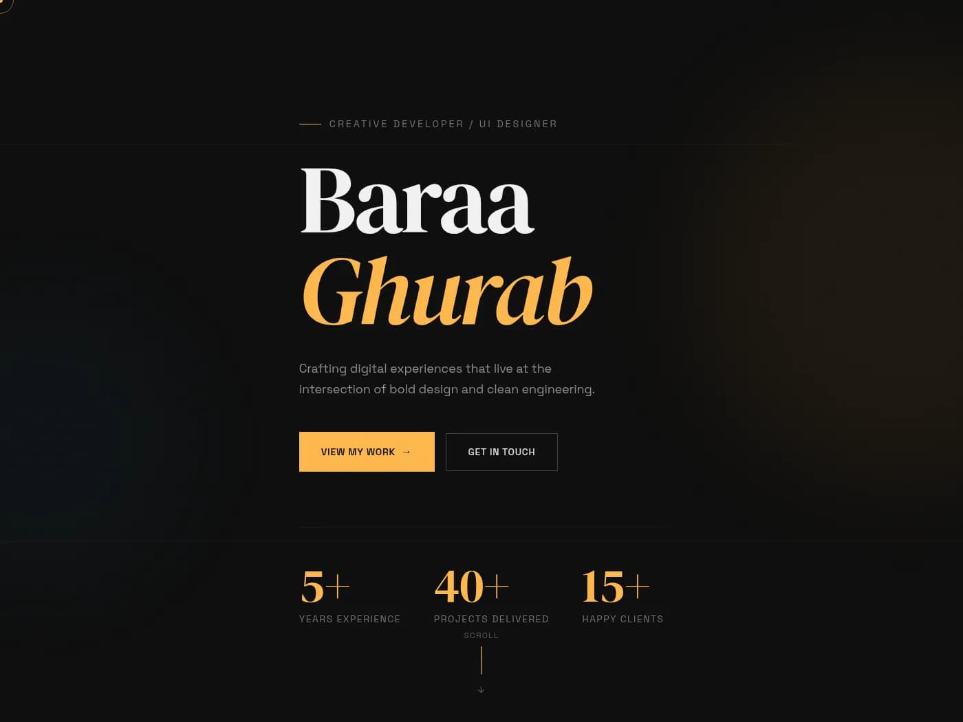 Baraa Ghurab Portfolio