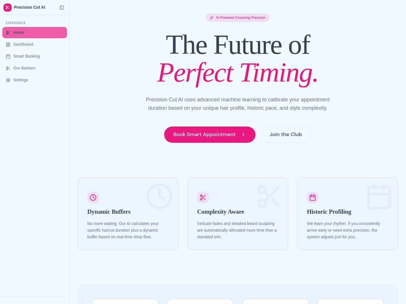 Smart Barber Scheduler