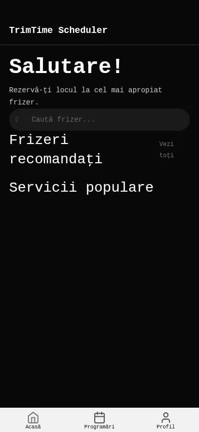 TrimTime Scheduler