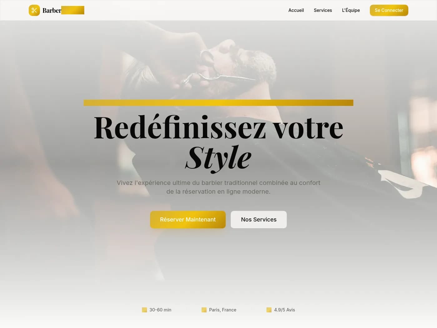 BarberBooking Web