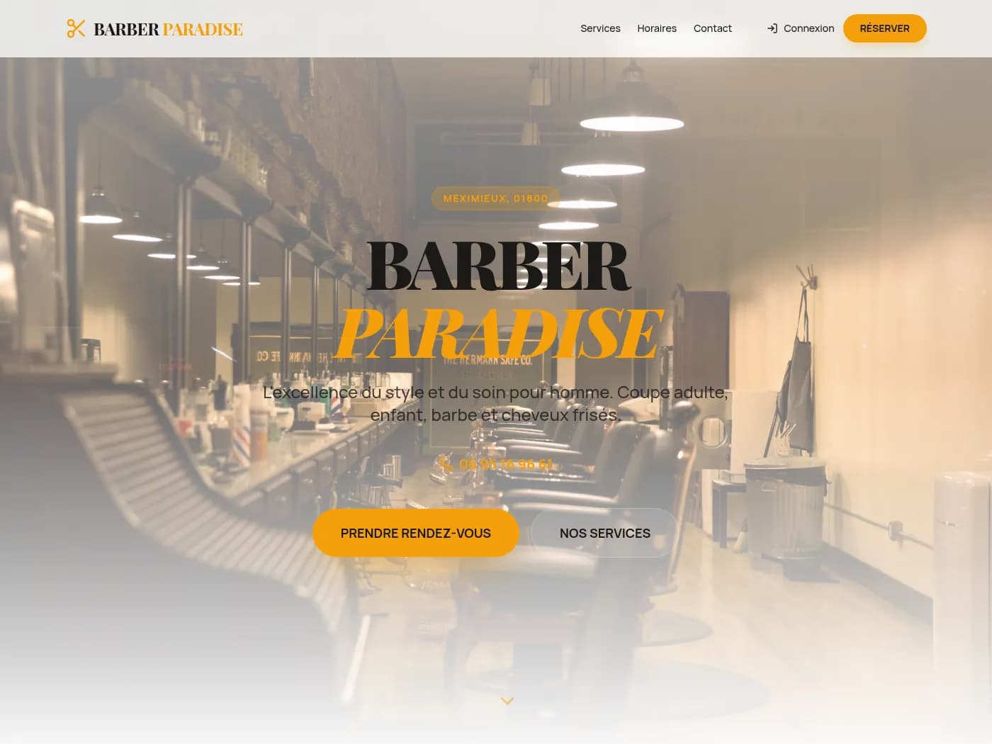Barber Paradise Web