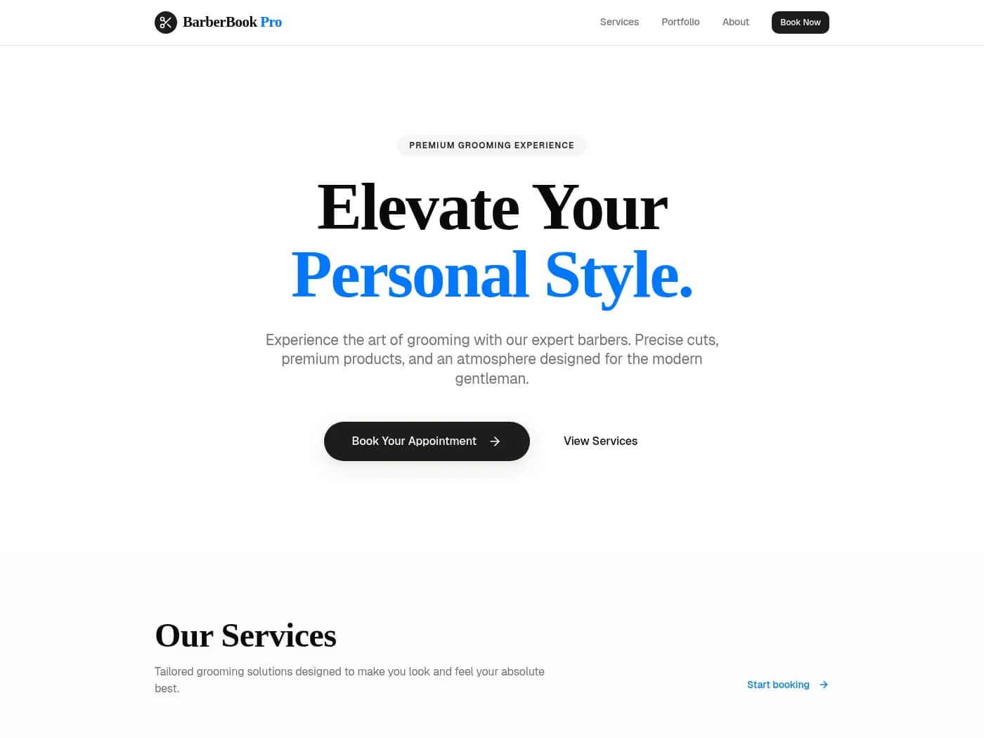 BarberBook Pro