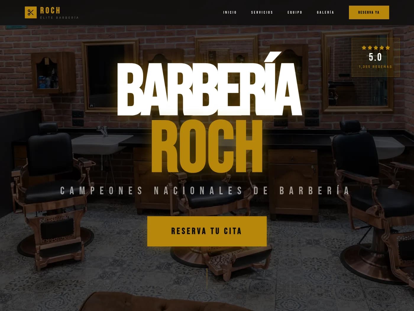 Barbería Roch Premium Site