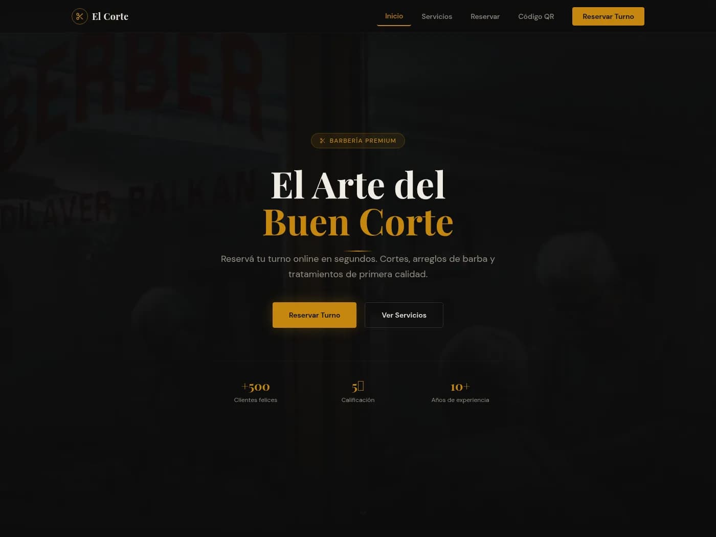 Barbería Fácil Online