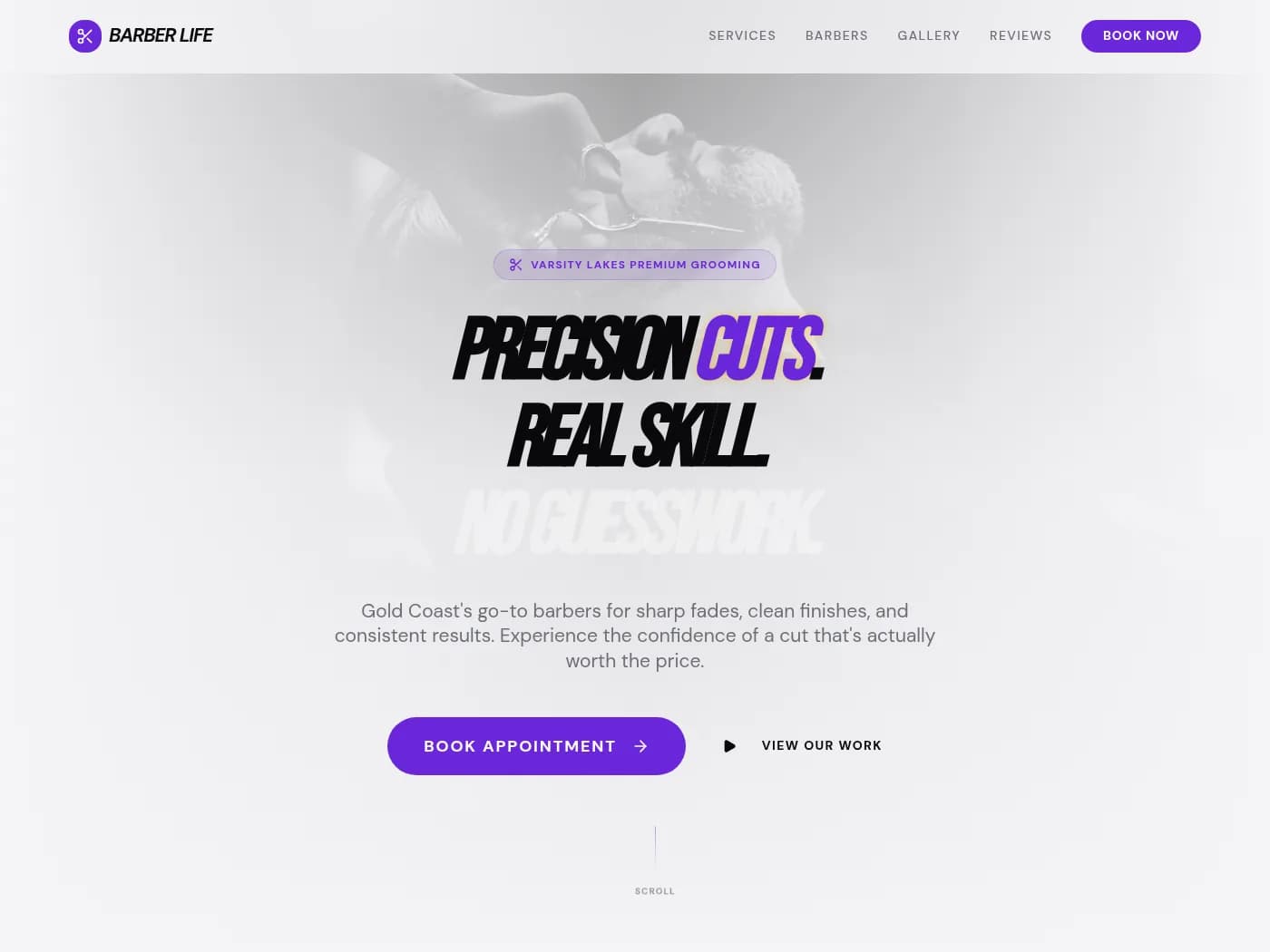Barber Life Website