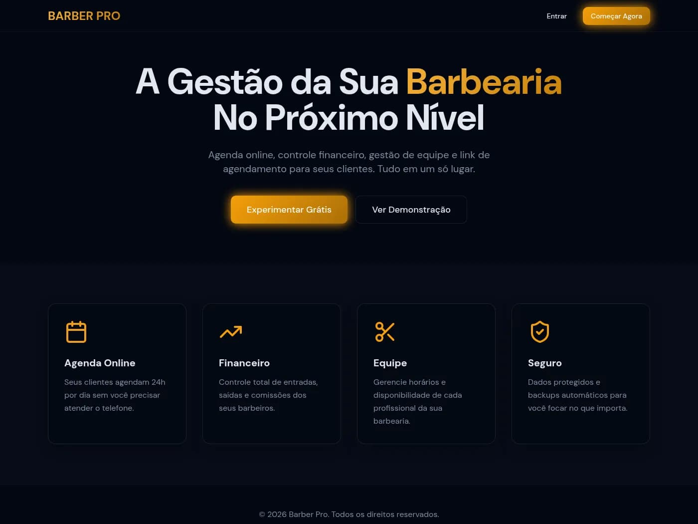 Barbershop Scheduler Pro
