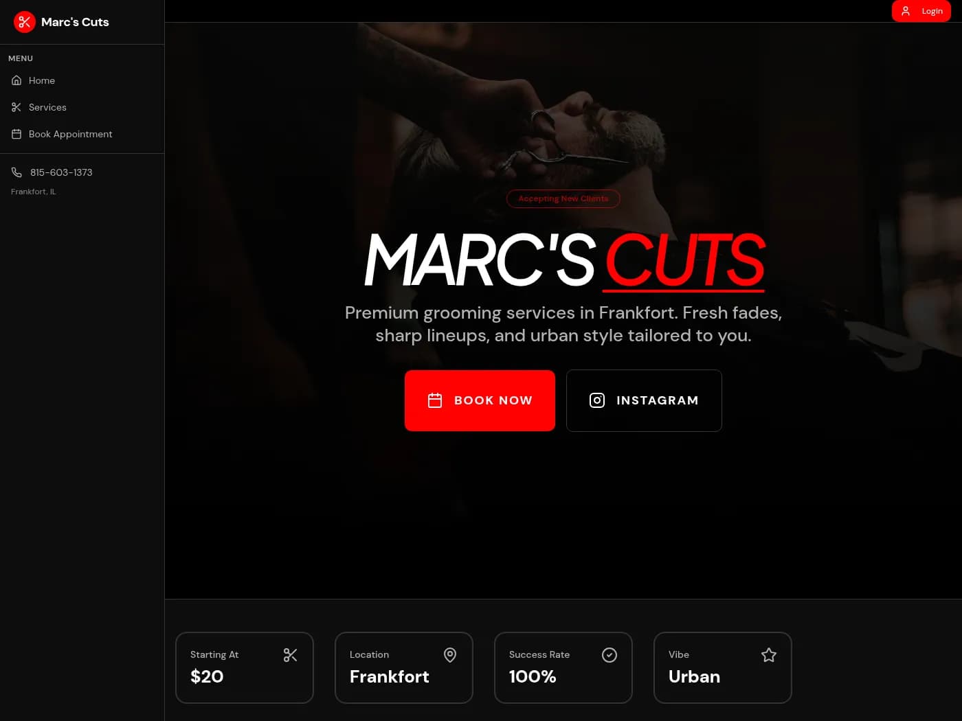 Barbershop Booking Hub