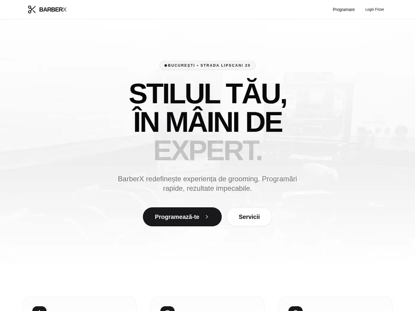 BarberX Scheduler