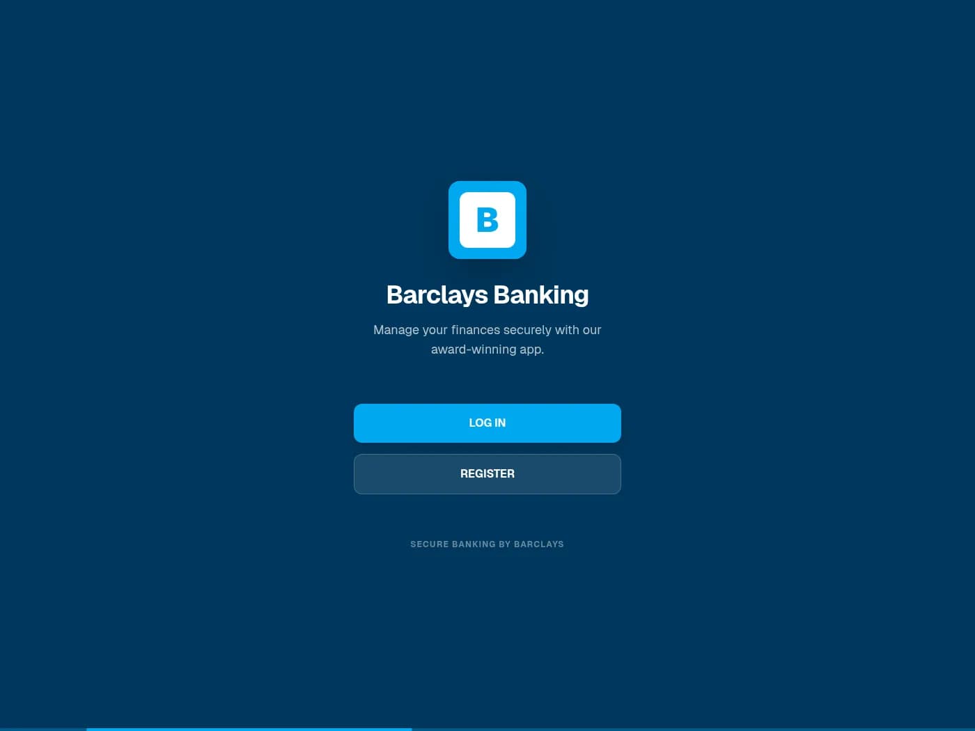 Barclays App Clone