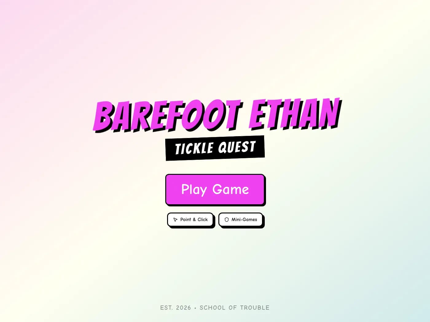 Barefoot Ethan: Tickle Quest