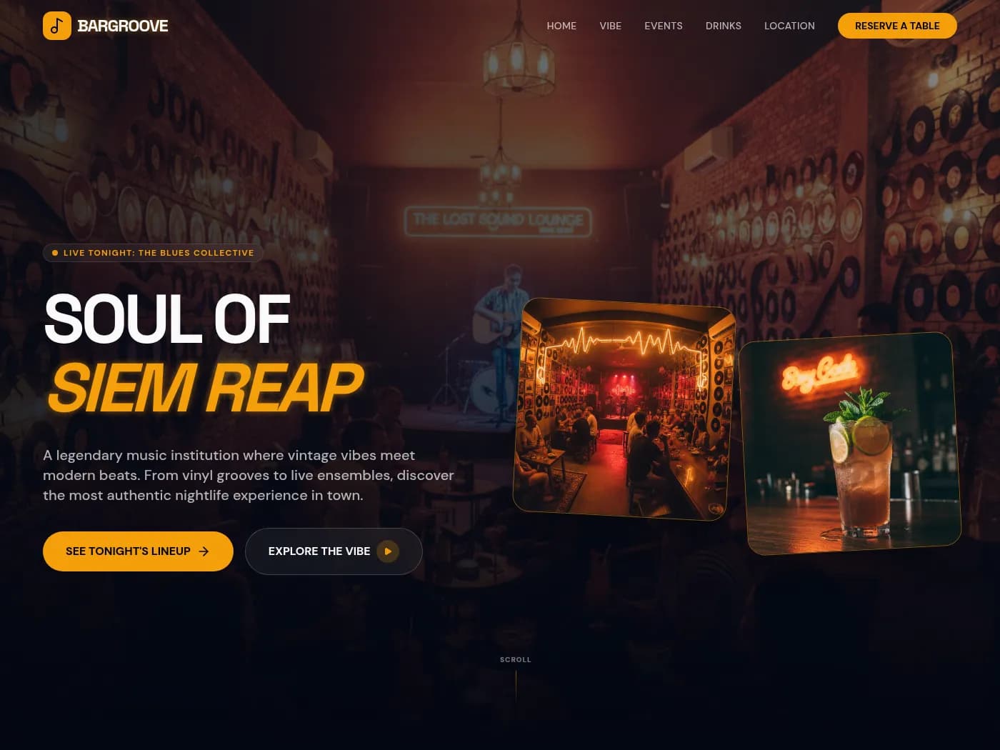 BarGroove Website