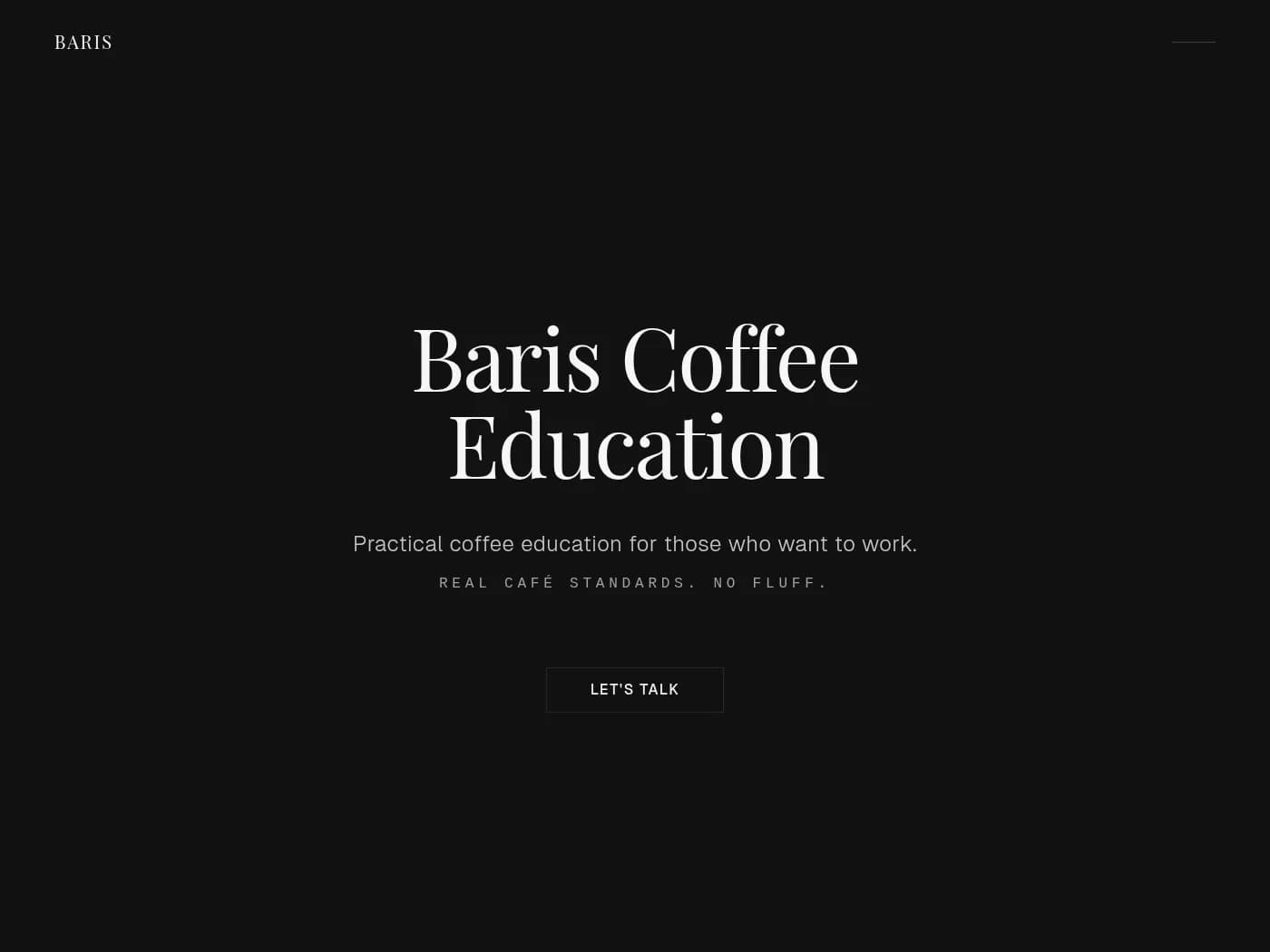 Baris Coffee Atelier