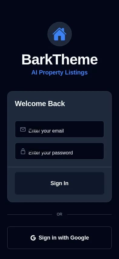 BarkTheme AI Listings