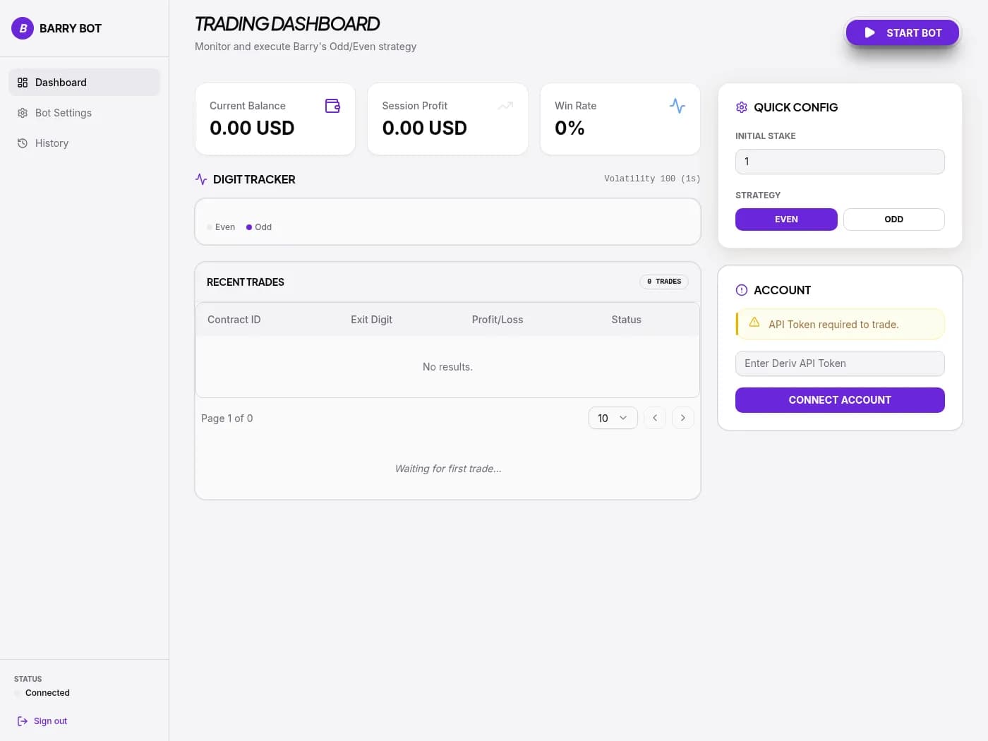 Barry Deriv Trading Bot