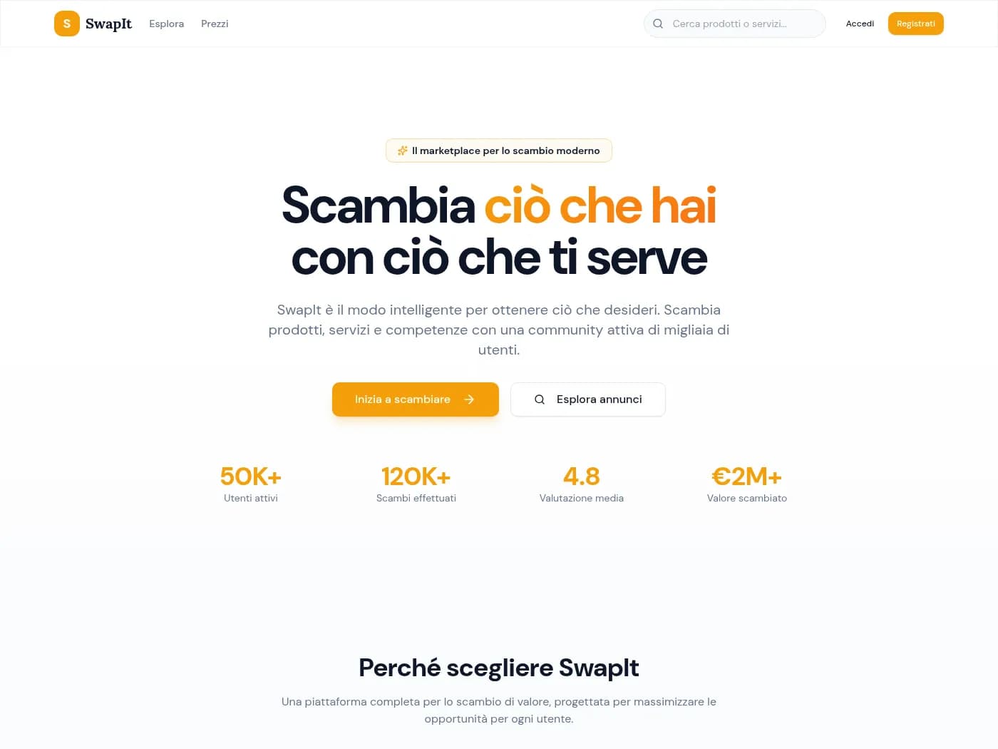 SwapIt Marketplace