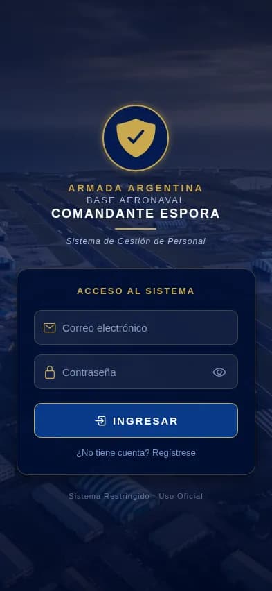 Base Aeronaval Personal DB