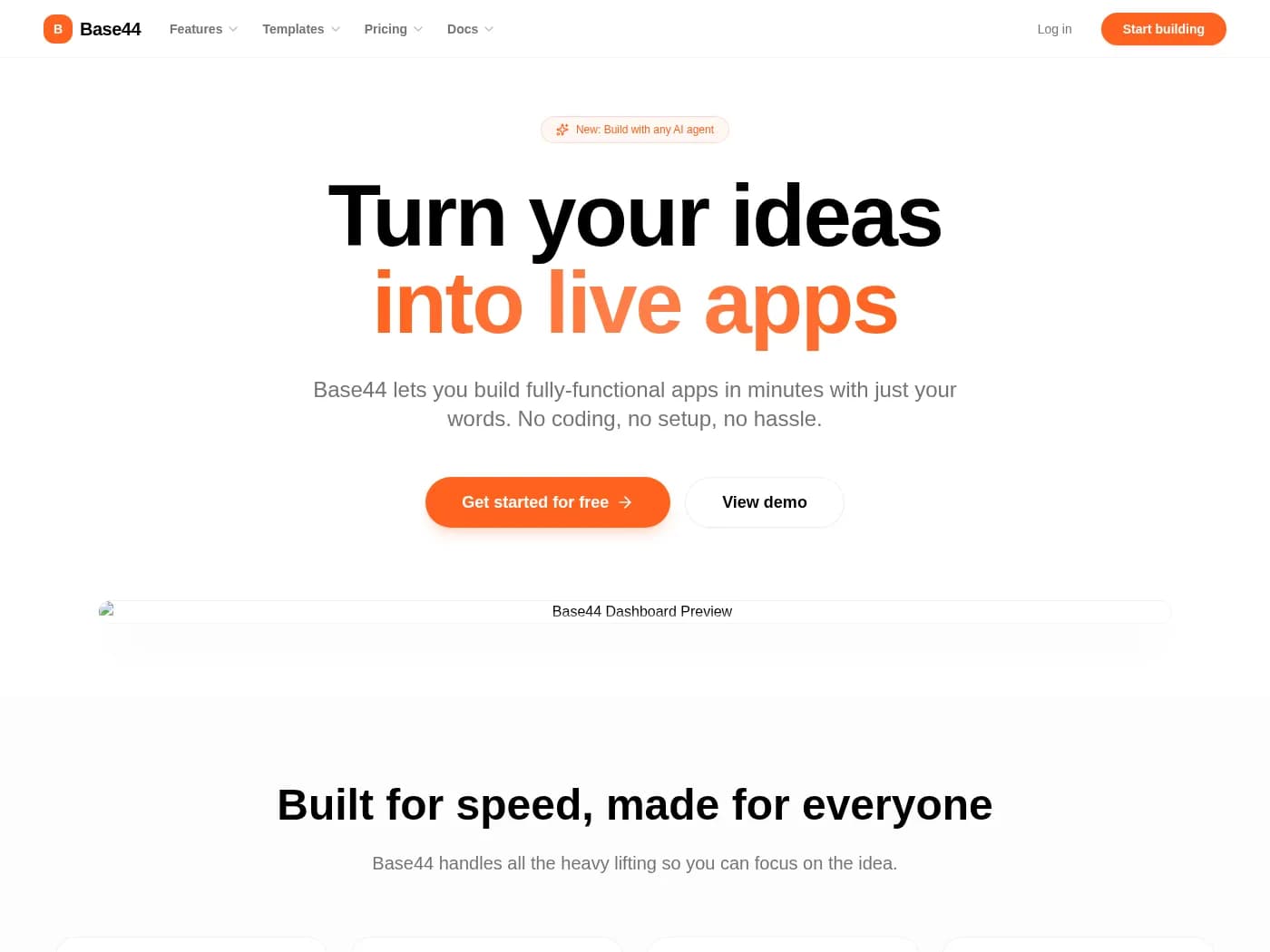 Base44 App Clone