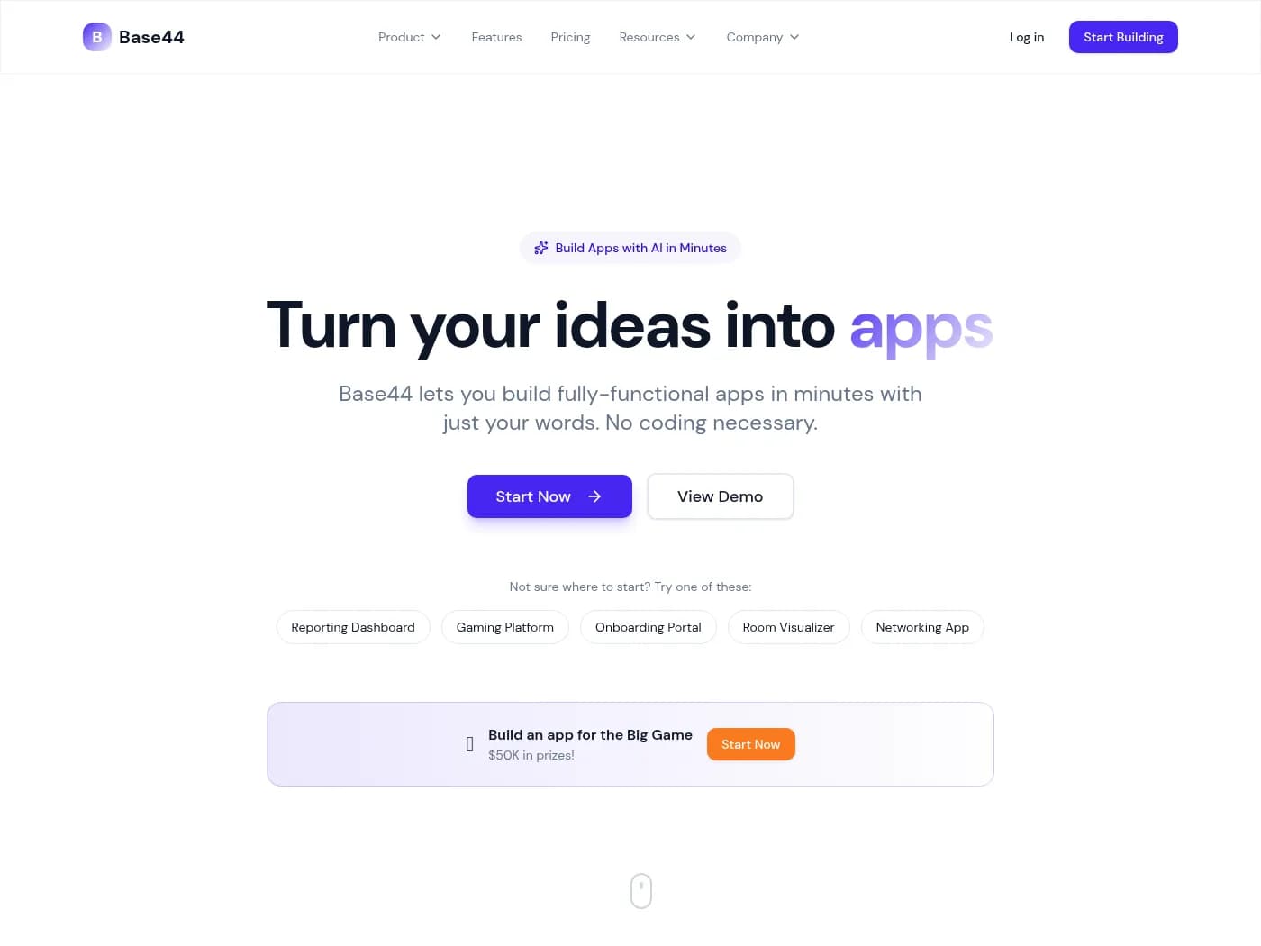 Base44 Web Clone