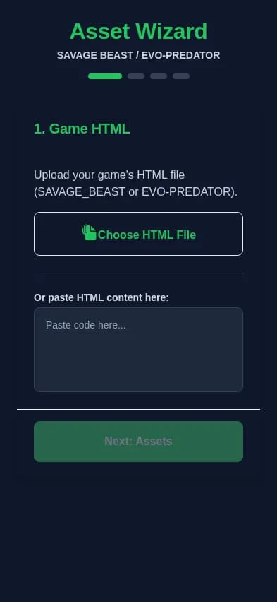 Base64 Hunter Asset Wizard